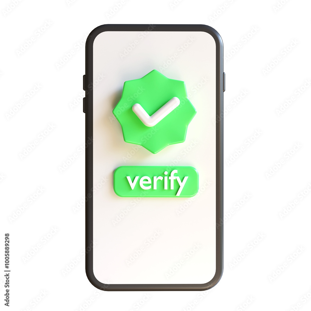 3D check mark icon, verified badge with checkmark, approved icon, best ...