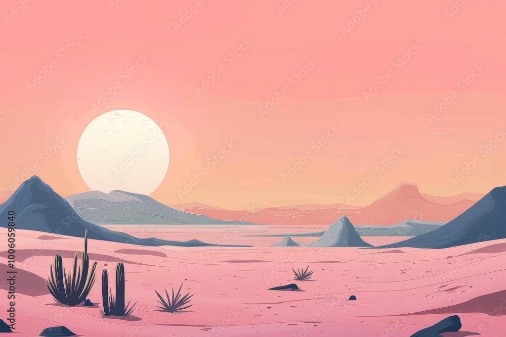 Minimalist hand-drawn cartoon design with subtle simplicity. Stock ...