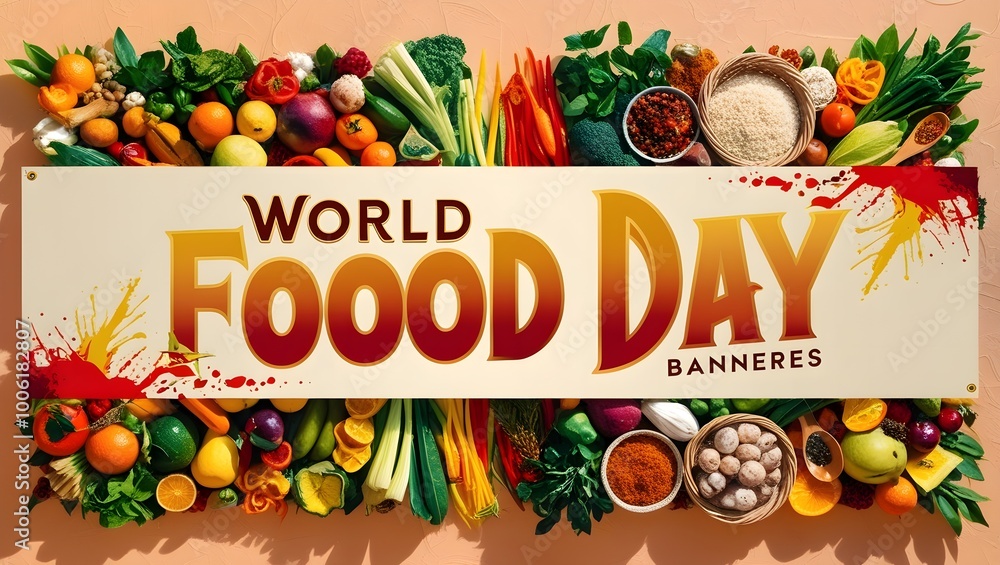 World Food Day Banner, Posters or Social_media Post Design, World Food ...