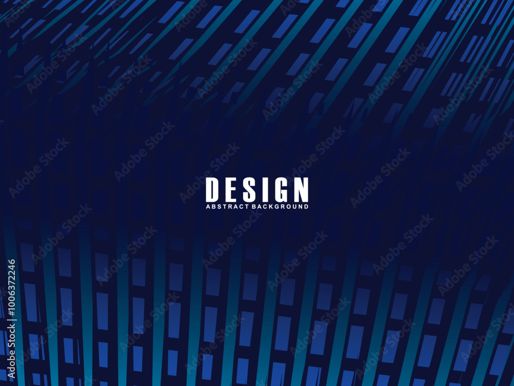 Premium background design with diagonal shiny blue lines pattern. Vector horizontal template for ...