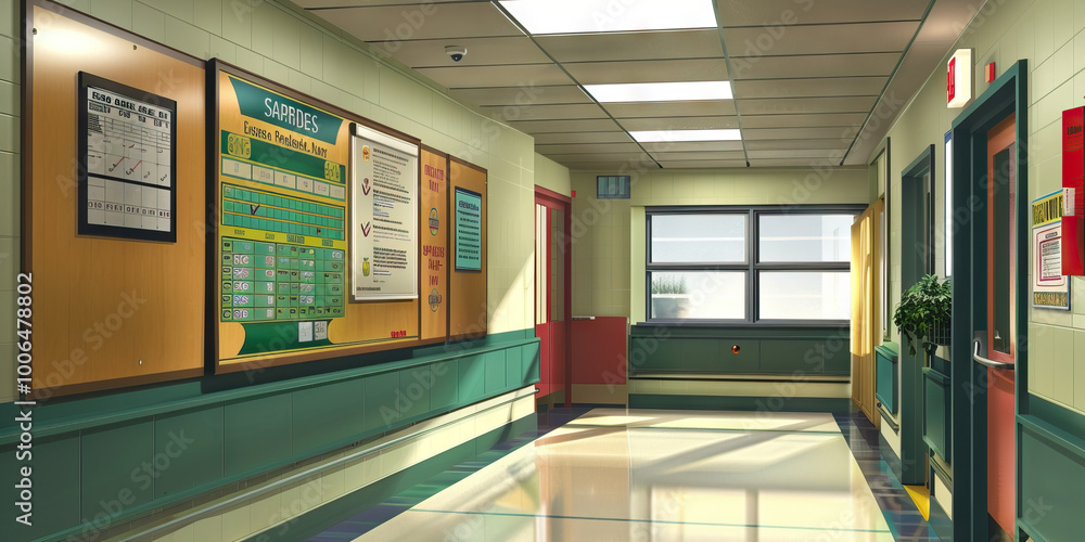 School Safety Officer's Wall: Featuring safety drills schedule ...