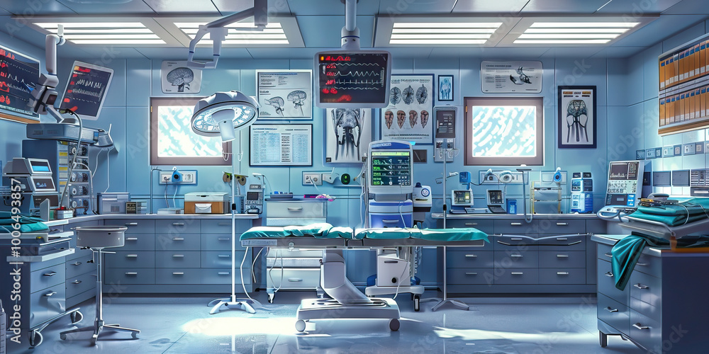 Emergency Room Wall: Featuring trauma care instructions, triage ...