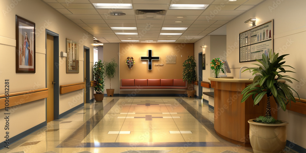 Hospital Chaplain's Office Wall: Featuring spiritual support resources ...