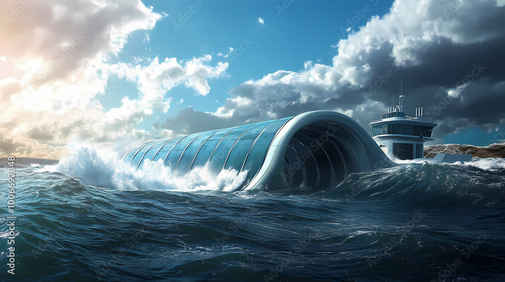 Marine and ocean energy: pictures of tidal energy, wave energy projects, and ocean thermal ...