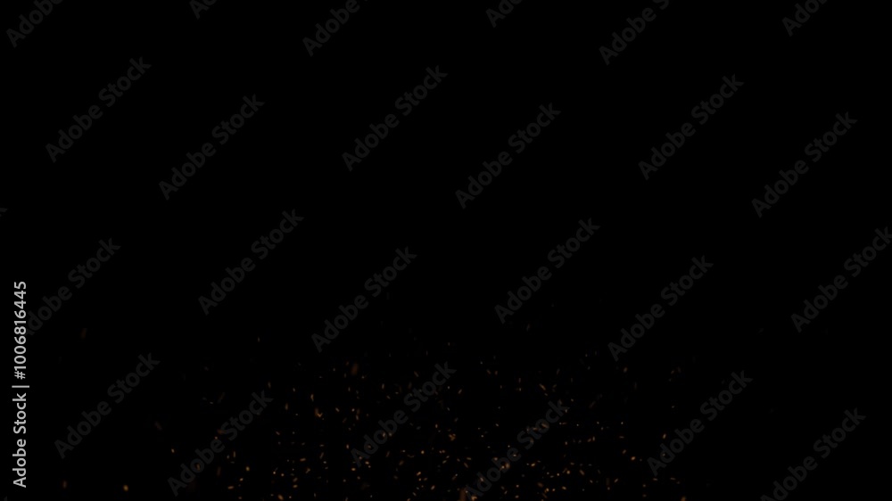 4K Subtle dust particle background overlay realistic light dust effect ...