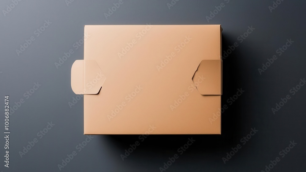 Offset box with perforated edges for easy unboxing, maintaining a ...