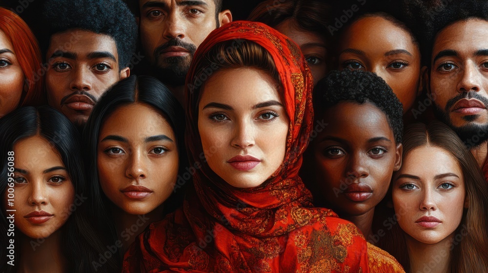 Illustrate the beauty of multiculturalism and inclusivity with images ...