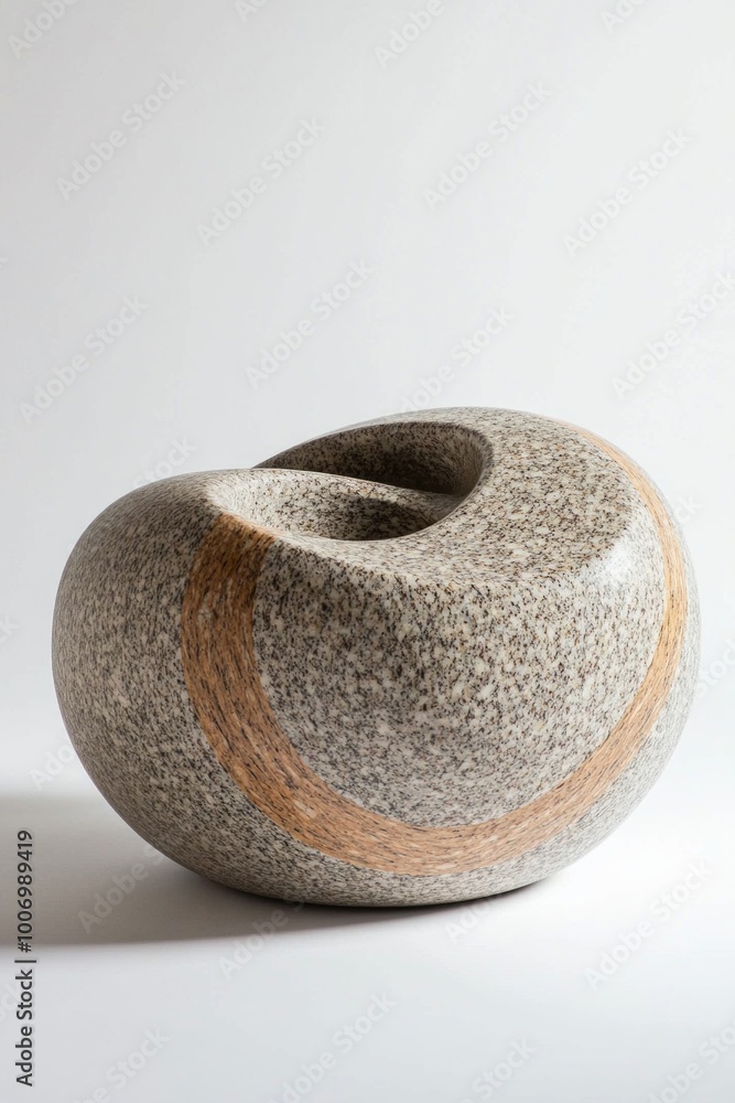 curling stone is highlighted in a close up shot emphasizing its ...
