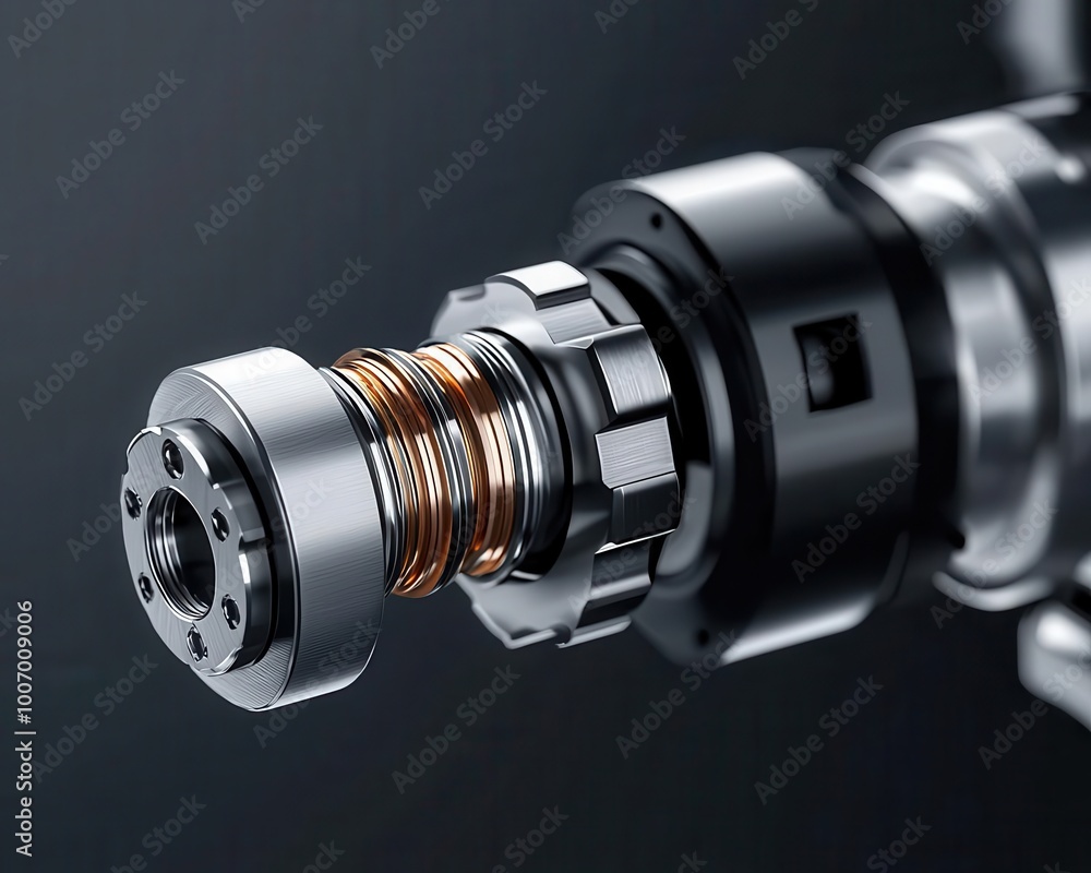 Schematic view of a camshaft and follower system, showing timing and ...