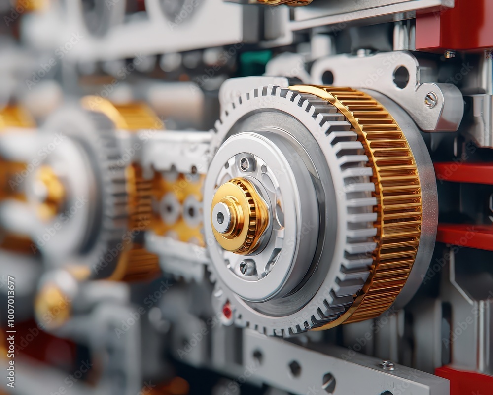 Cross-section of a belt and pulley system with force and speed metrics ...