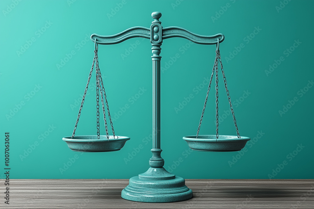 A clean rendering of a balance scale, showing the equilibrium of supply ...