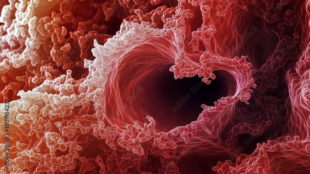 detailed structure of a red blood cell, showing its biconcave shape ...