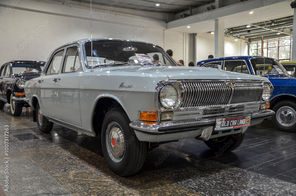 1972 GAZ-24 Volga is an iconic Soviet-era sedan known for its robust ...