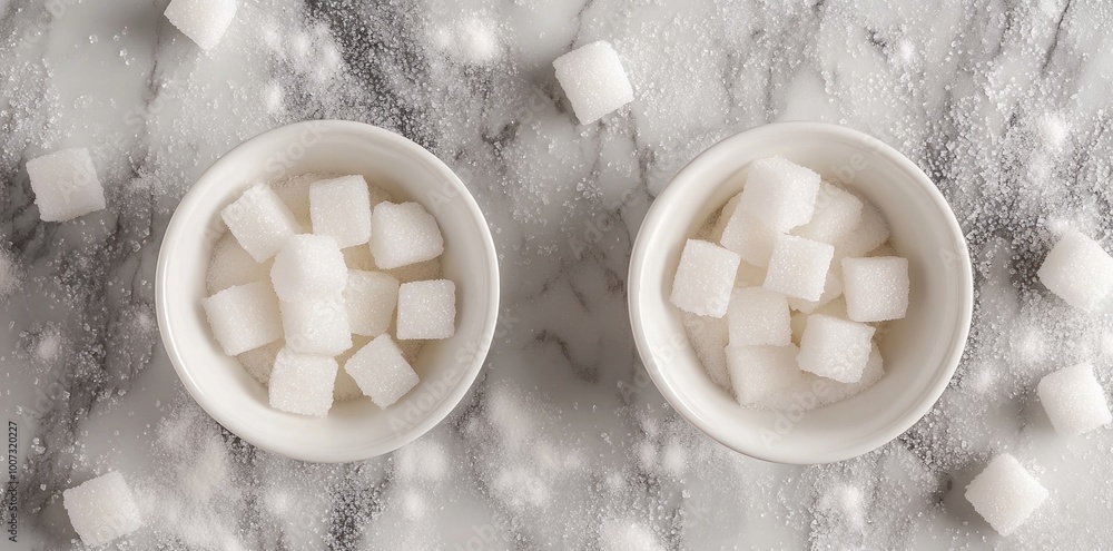 Comparing traditional sugar with healthier sugar substitutes for ...