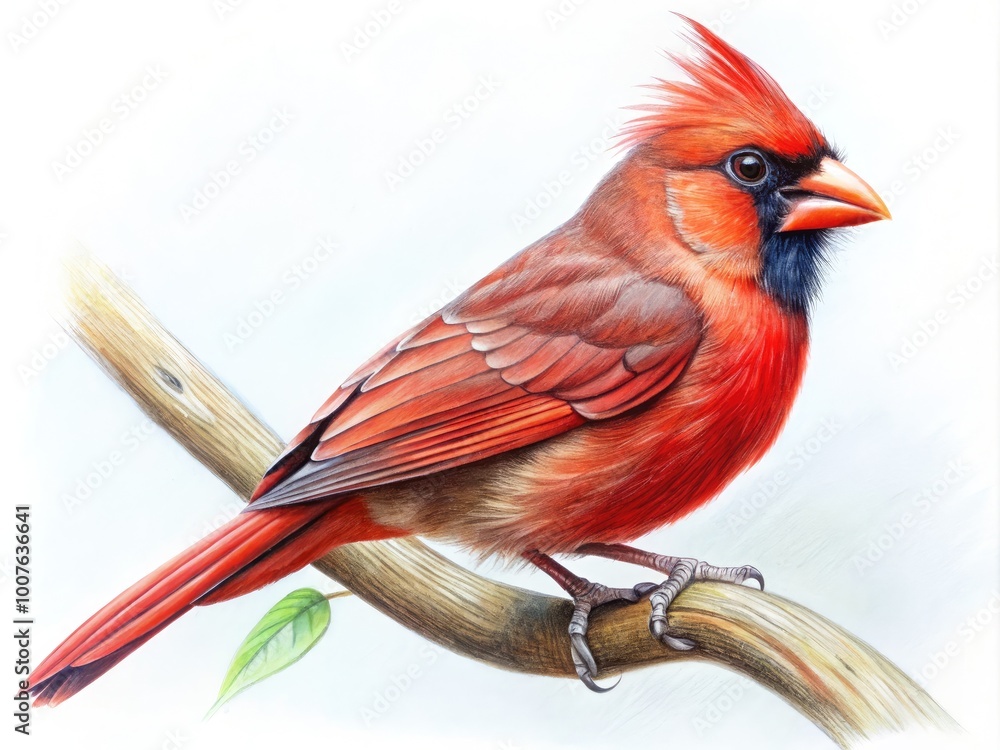 Easy Cardinal Bird Drawings for Beginners - Step-by-Step Illustrations ...