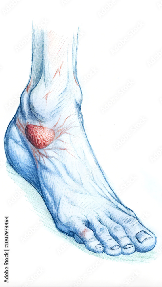 turf toe gout torn tear broken bone big joint sprain sport foot distal ...