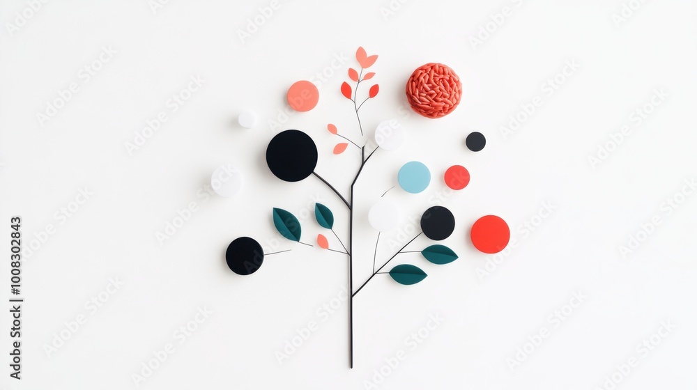 A circular mind map showcasing the different branches of knowledge in a ...