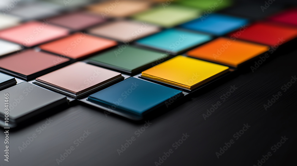 AI generating custom color schemes for a website, optimizing the user experience, AI color ...