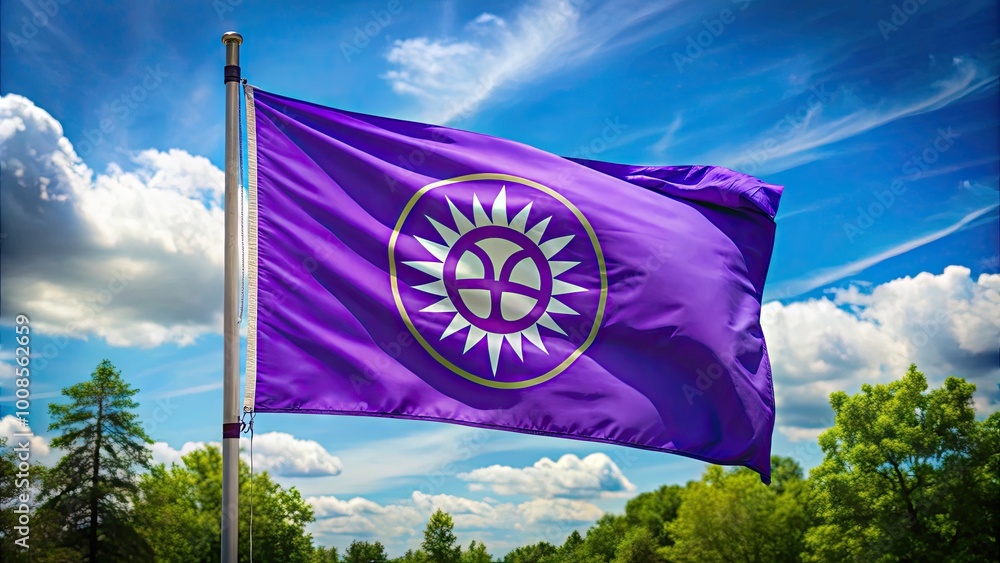 Haudenosaunee Flag Symbolizing Iroquois Confederacy Heritage and Unity ...