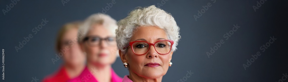 millions of women in their sixties, a diverse group of mature women ...