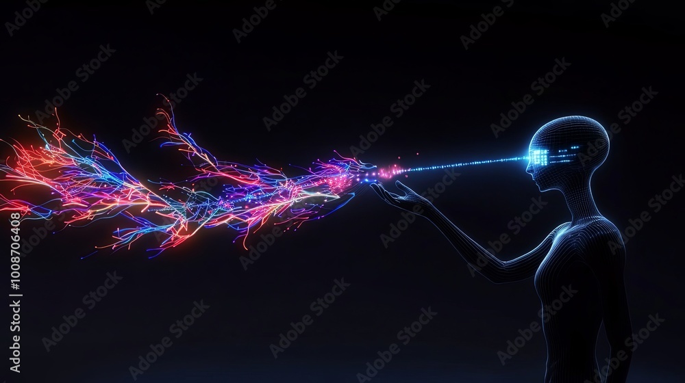 soundwaves from mouth and eyes machine learning voice virtual AI ...