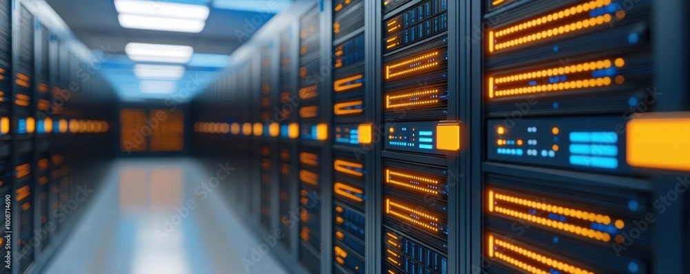 AI-driven data center visualizing massive datasets and transforming ...