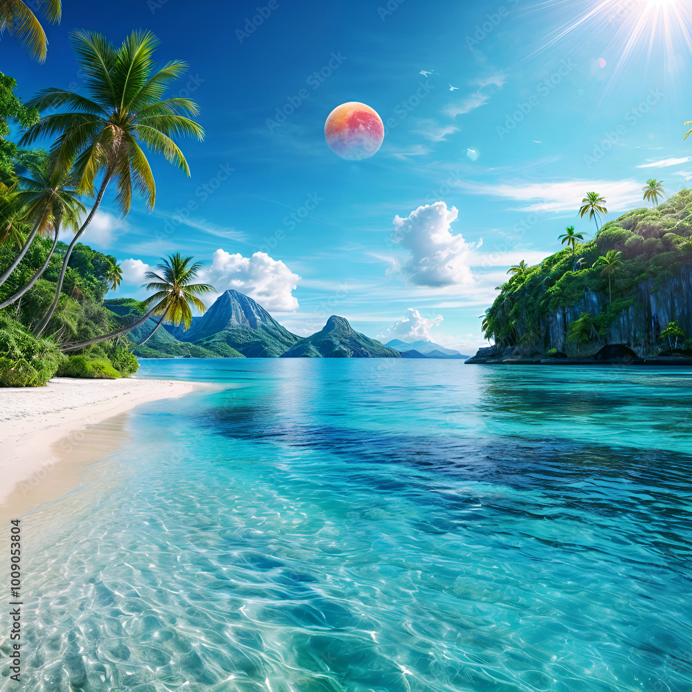 Beautiful landscapes to visit or live in, paradisiacal places, for ...