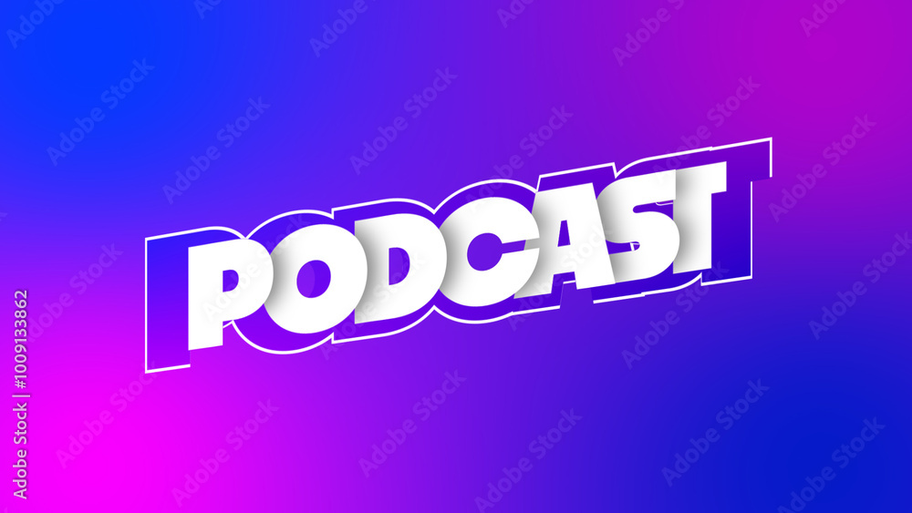 Podcast Intro Stock Template | Adobe Stock
