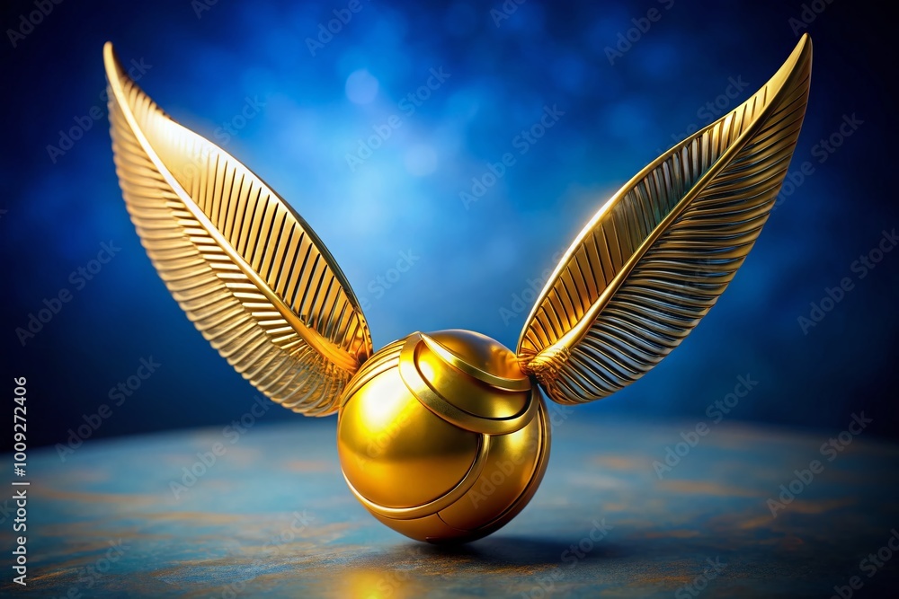 Enchanting Golden Snitch Clipart Design for Fantasy Sports and Magical ...