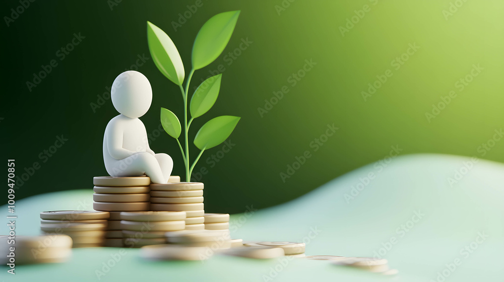 Saving money and being prepared to look for investment opportunities ...