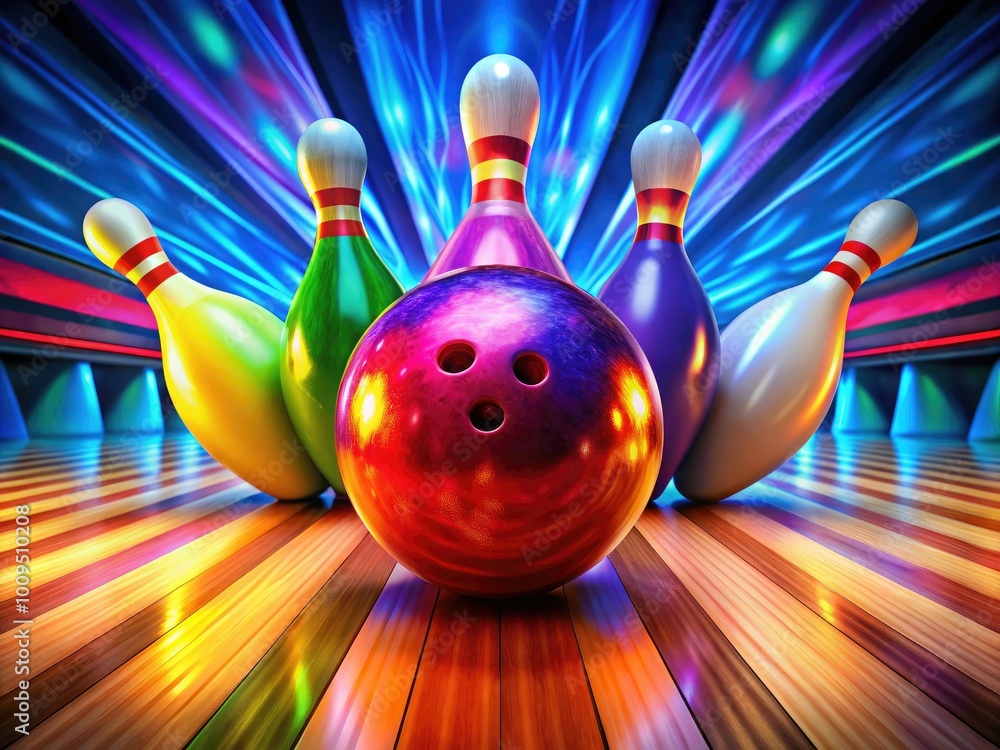 Brighten your creative projects with colorful bowling clip art ...