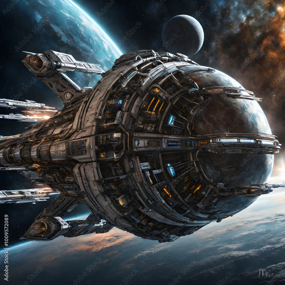 Delve into the world of spaceship concept art with award-winning ...