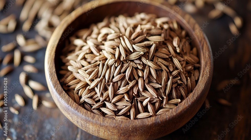 Cumin seeds, known as zeera in some regions, are aromatic spices ...