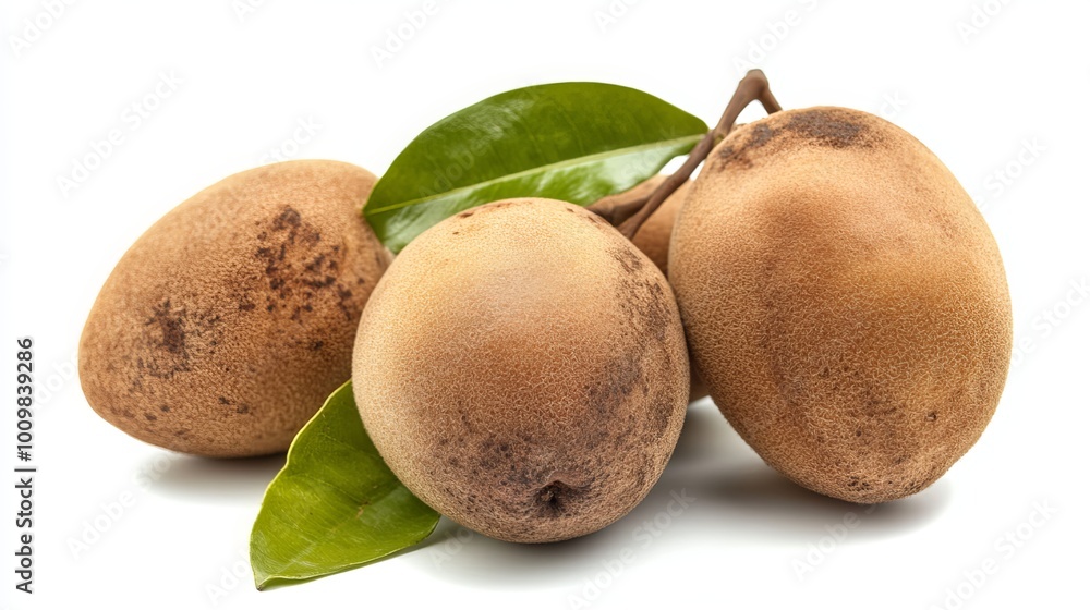 Sapodilla, an exotic fruit native to Central America, boasts a unique ...