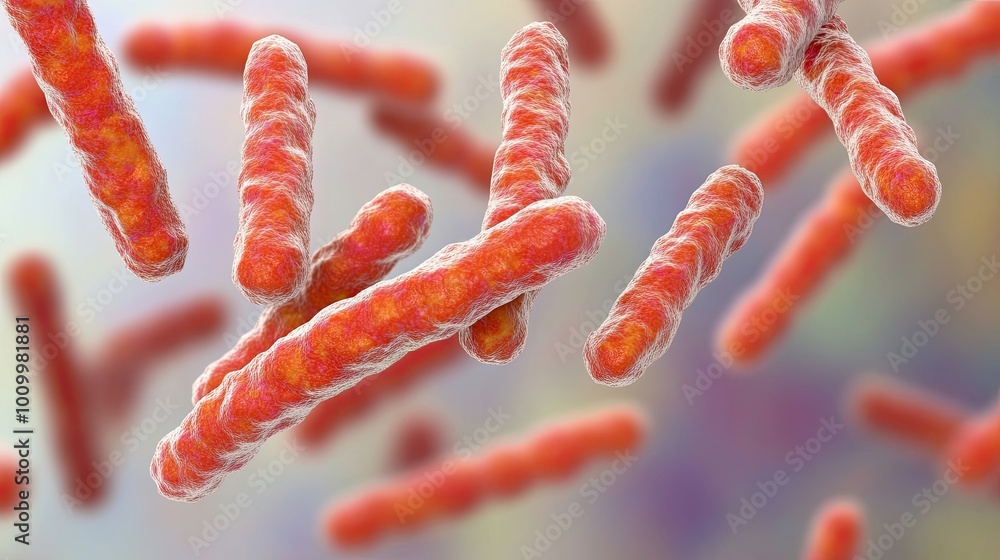Bacteria move chaotically through space. Prokaryotic microorganisms ...
