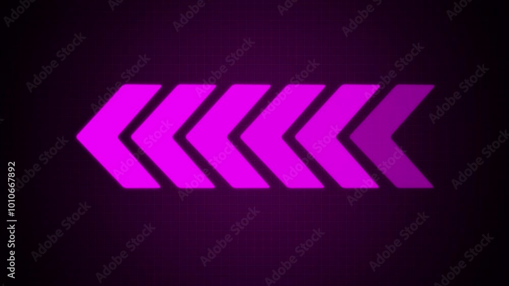 Animation of arrows sign animation with optional luma matte. Alpha Luma ...