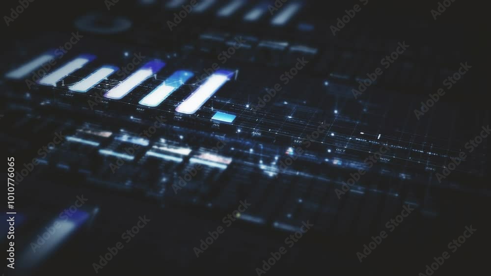 Dynamic data visuals for business info graphics, animated charts, and ...