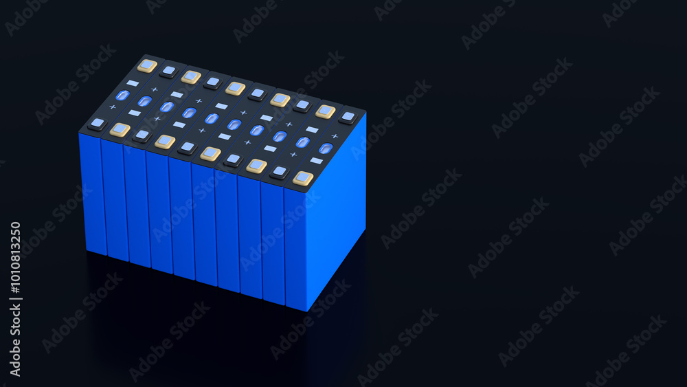 blue prismatic LFP cell, NMC Prismatic battery's for electric vehicles ...