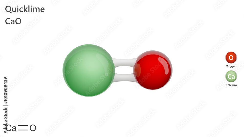Calcium oxide (CaO) is an odorless, white solid. It is a strong ...