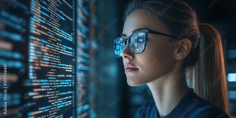 programmer and data analyst working on futuristic software and hardware ...