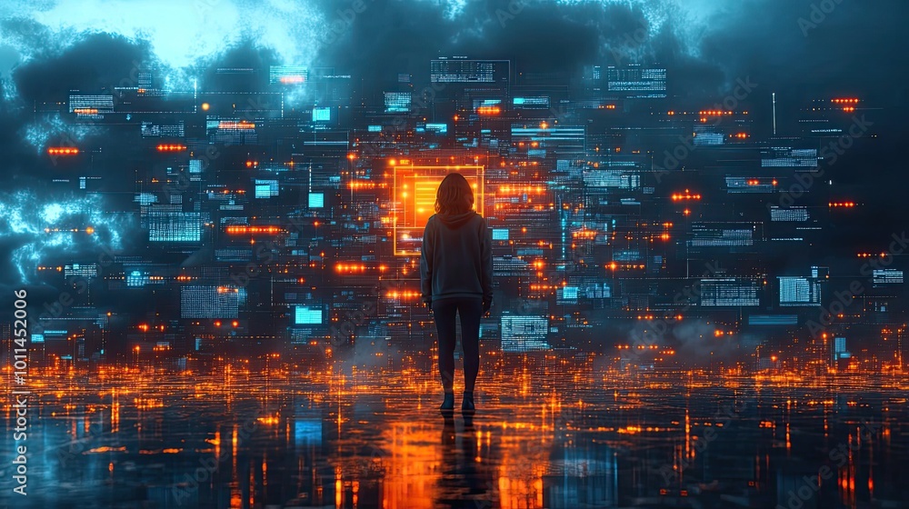 An Illustration Showcasing The Concept Of App Modernization Symbolizing The Transformation Of