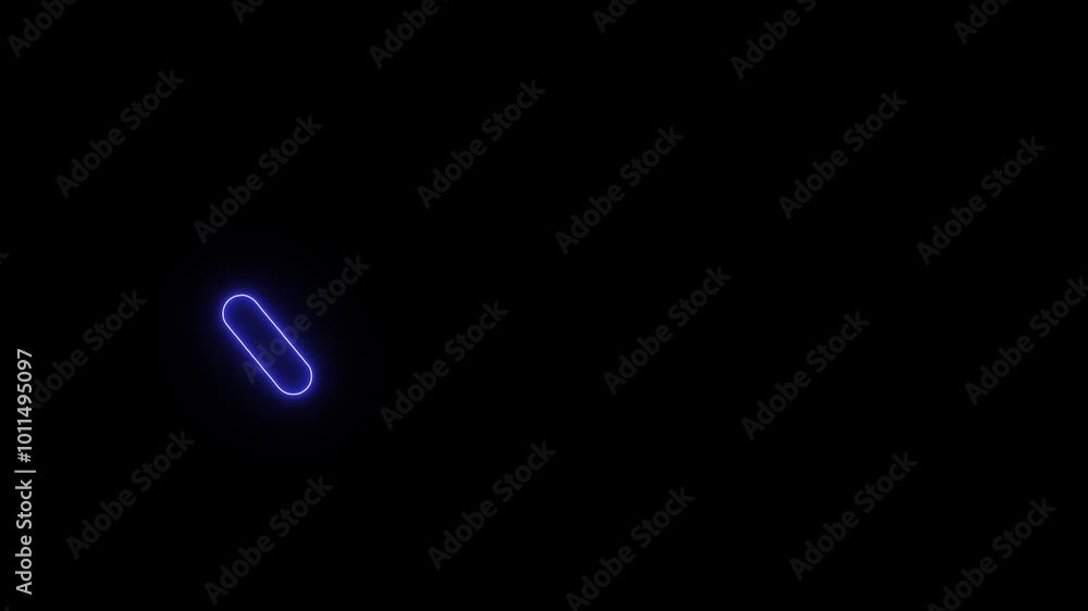 Loop animation of a check mark and a cross on a transparent background ...