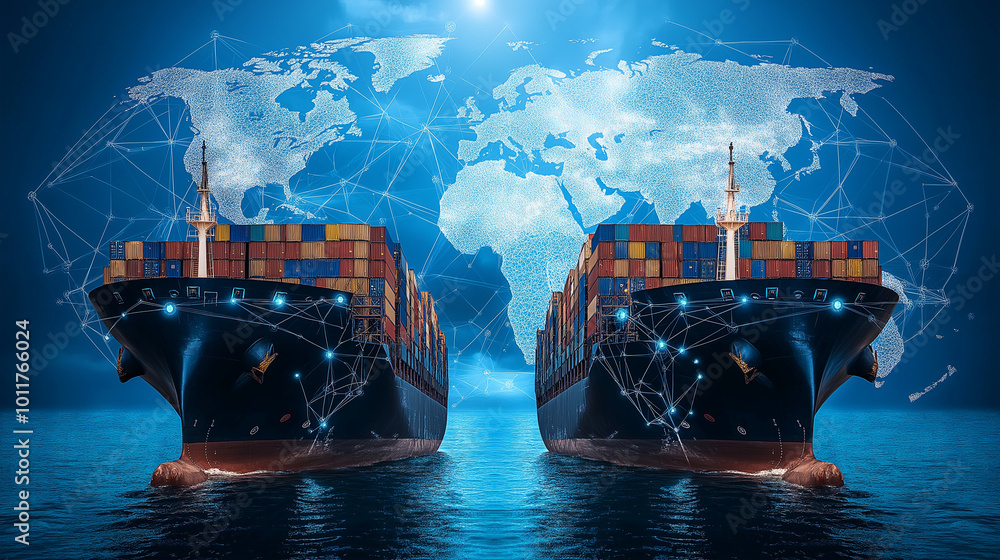 I technology enhances global logistics for international delivery ...