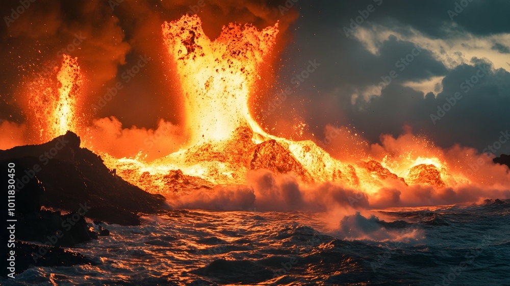 Dramatic Eruption of Deep-Sea Vent Ignites Ocean Surface with Methane ...