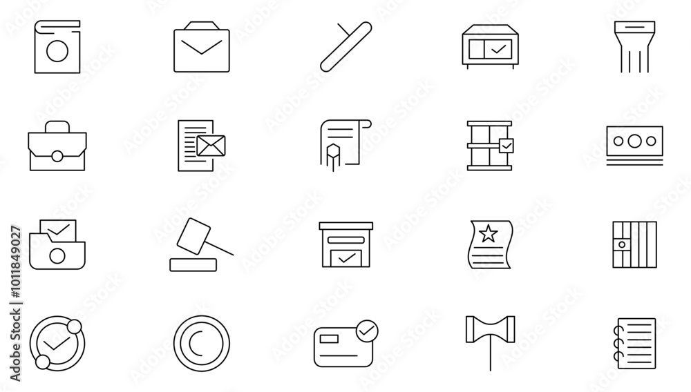 Law and Justice line icon set. Gender, racial, sexual orientation ...