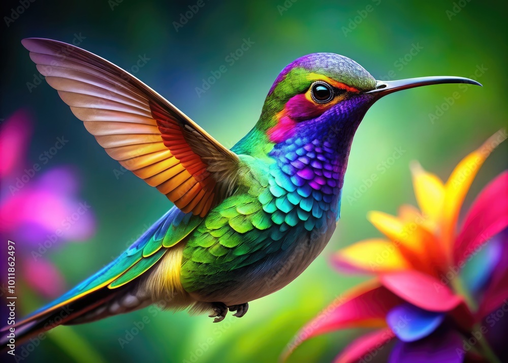 Beautiful Free Hummingbird SVG Design for Creative Projects, Crafts ...