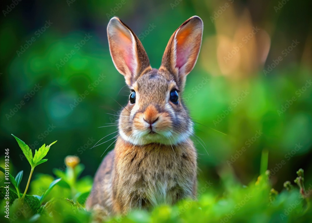 Charming lagomorphs thrive in their natural habitats, showcasing the ...