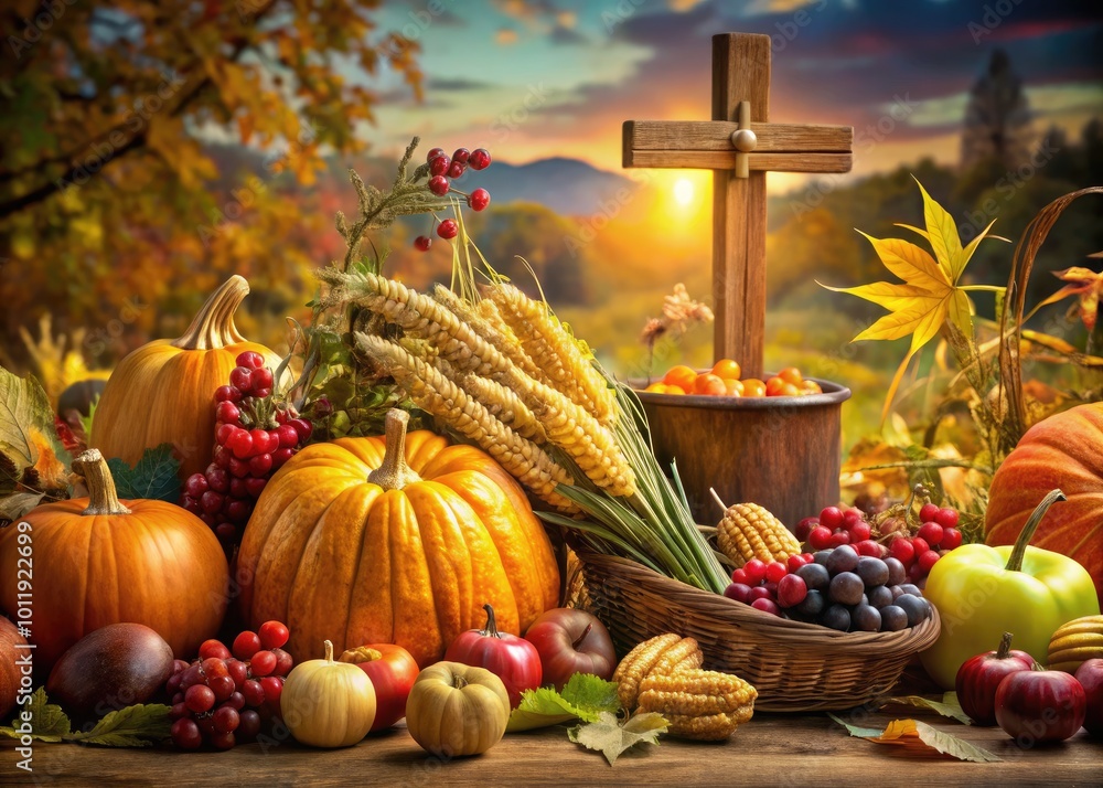 Christian Harvest Clip Art