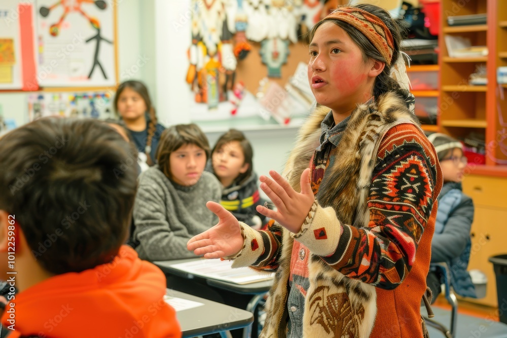 Native American Culture Presentation in Classroom on Native Americans ...