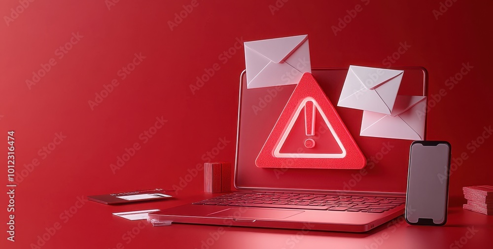 Scam fraud security warning crime internet technology phishing online ...